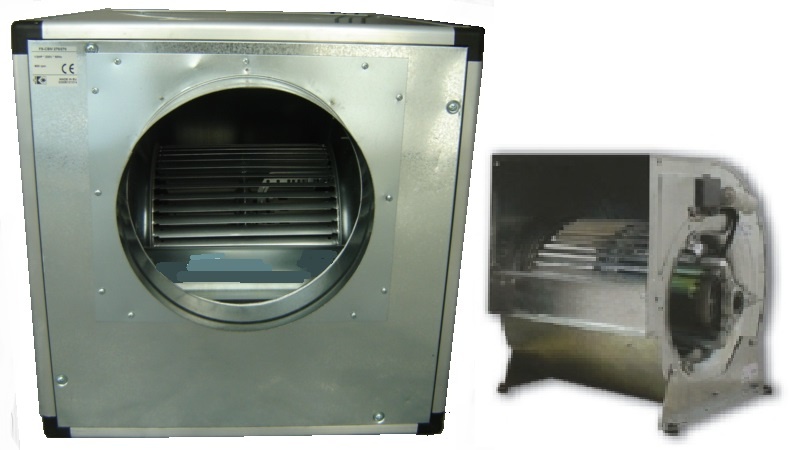 Centrifugal Fans in the Box Soundproof 900 RPM 6 Pole. All the models ...