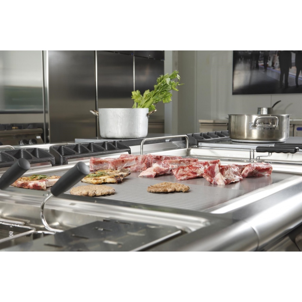 Gas Grill Plates -Omega One. Smooth Gas Chromed Griddle Plate, Gas Fry ...