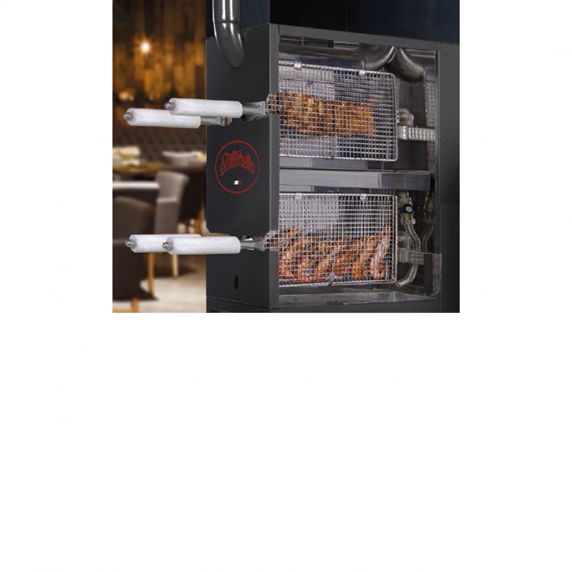 Vertical cooking system GAS & ELECTRIC Swedlinghaus